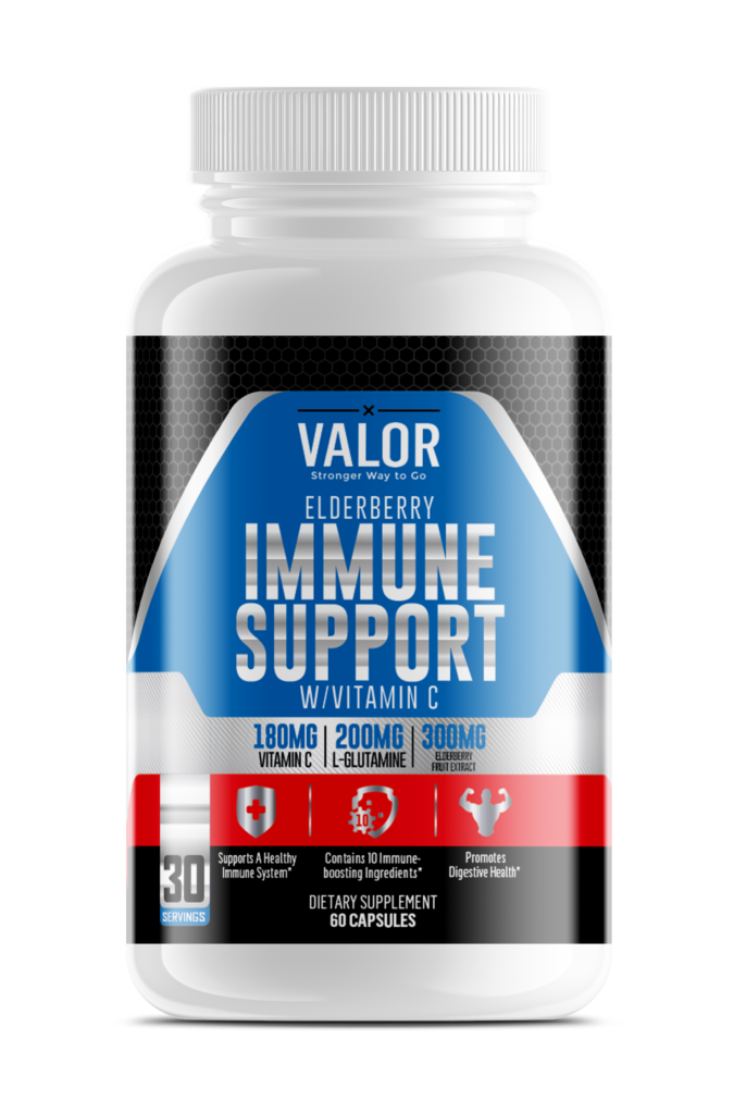 Valor Elderberry Immune Support with Vitamin C – VALOR STRONG SUPPLEMENTS